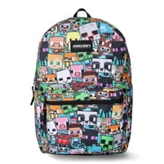 Minecraft 17" Clear Plastic Backpack with Removable Laptop Pocket ...