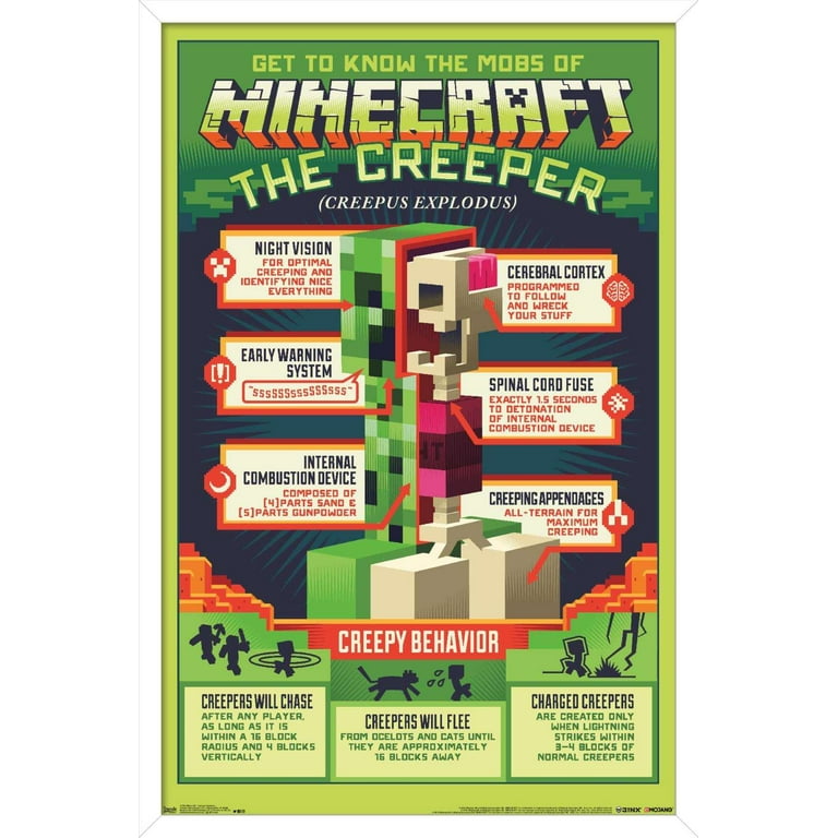 Minecraft Creeper Anatomy Wallpaper Buy Minecraft Men's Creeper