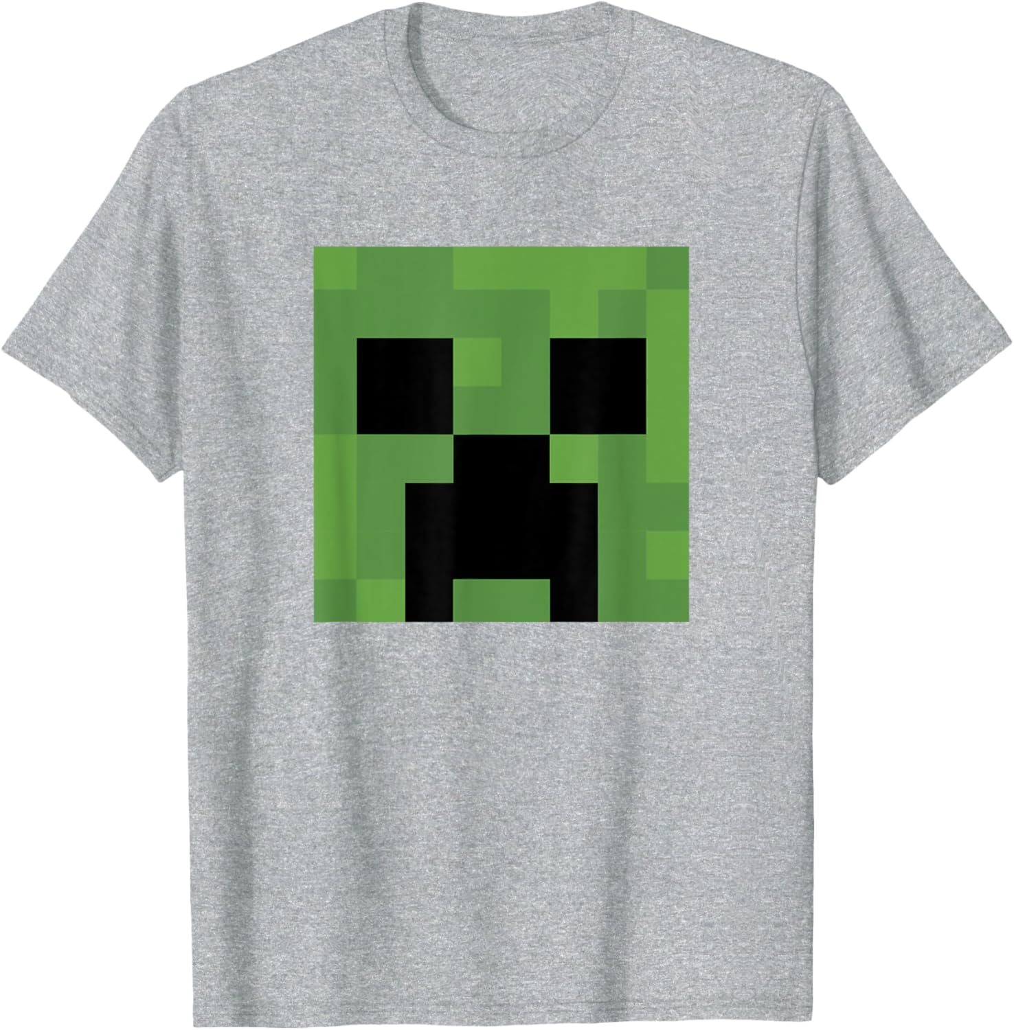 Minecraft Creeper Big Face T-Shirt - Walmart.com