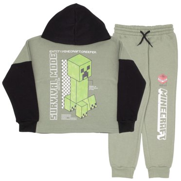 Minecraft Boys 3-Piece Pants Set - Short Sleeve T-Shirt, Shorts ...