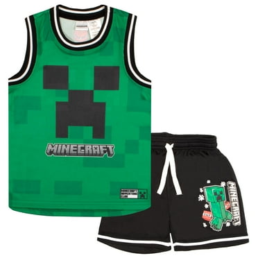 Licensed Minecraft Boys Fashion Tee Short Set, Sizes XS-2XL - Walmart.com
