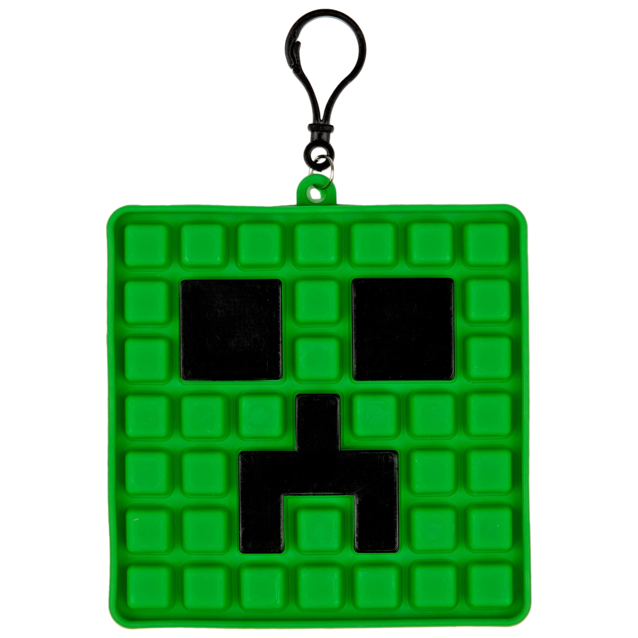 Minecraft Creeper Fidget Popper Keychain, Green - Walmart.com