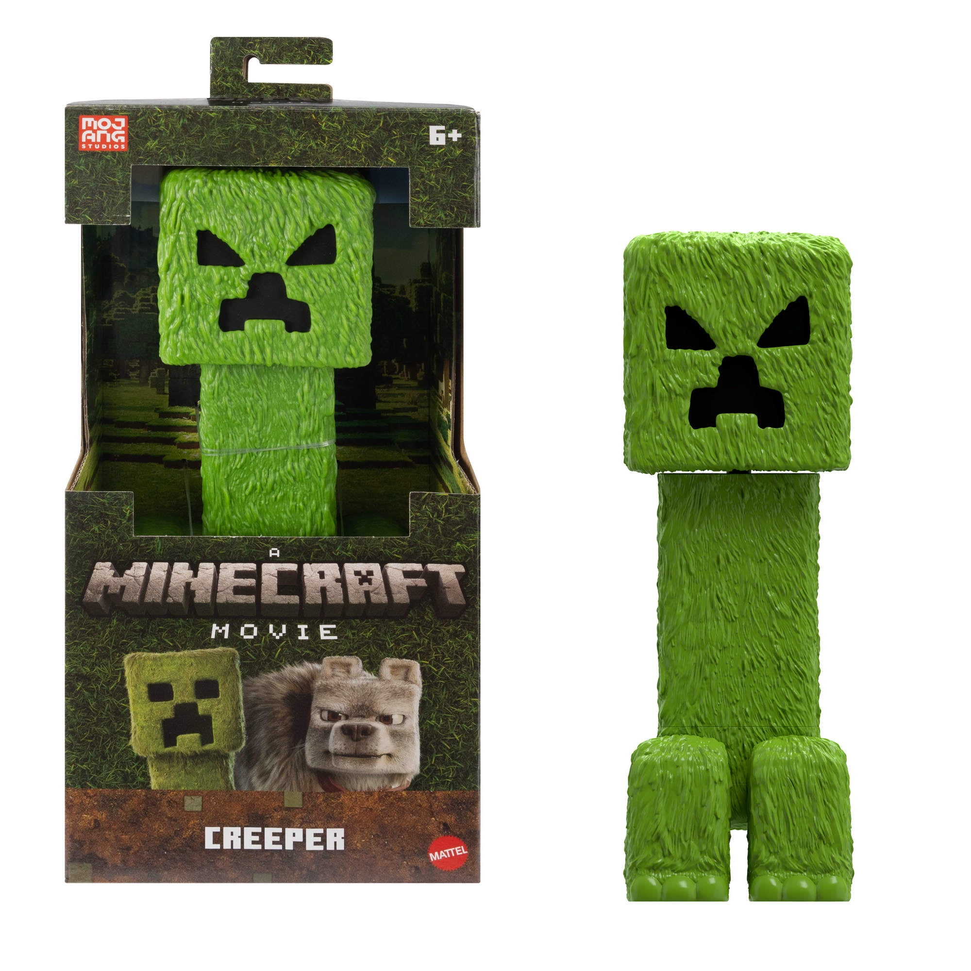 Minecraft Creeper Large-Scale Action Figure, 12-inch Character ...