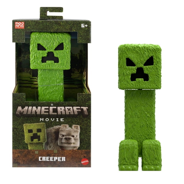 Minecraft Creeper Large-Scale Action Figure, 12-inch Character ...