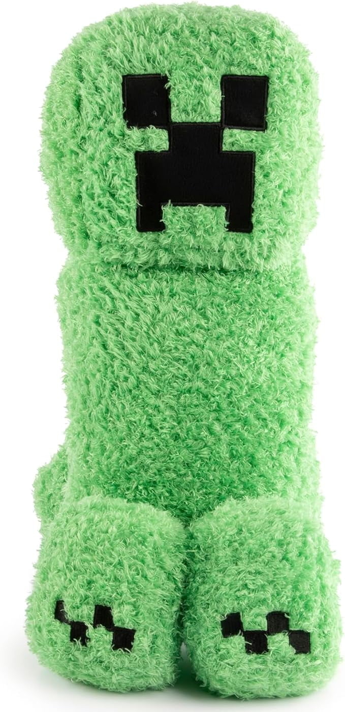 Minecraft Creeper Soft & Fuzzy Pillow Buddy - Gaming Décor - Walmart.com
