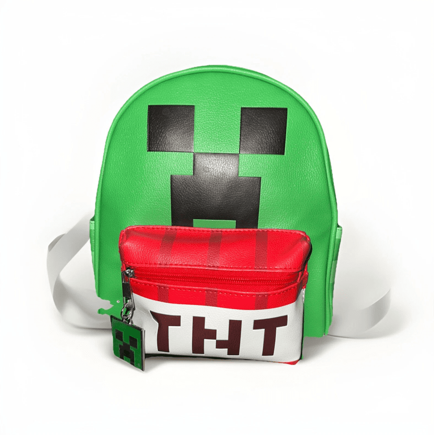 Minecraft Creeper TNT 10' Mini Backpack - Walmart.com