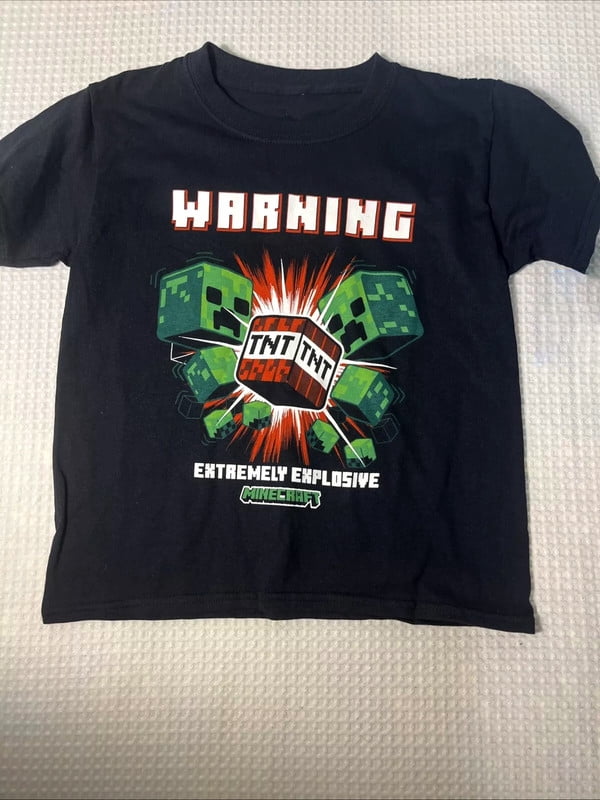 Minecraft Creeper TNT T-shirt, Trending Gamer Men Women Youth Toddler ...