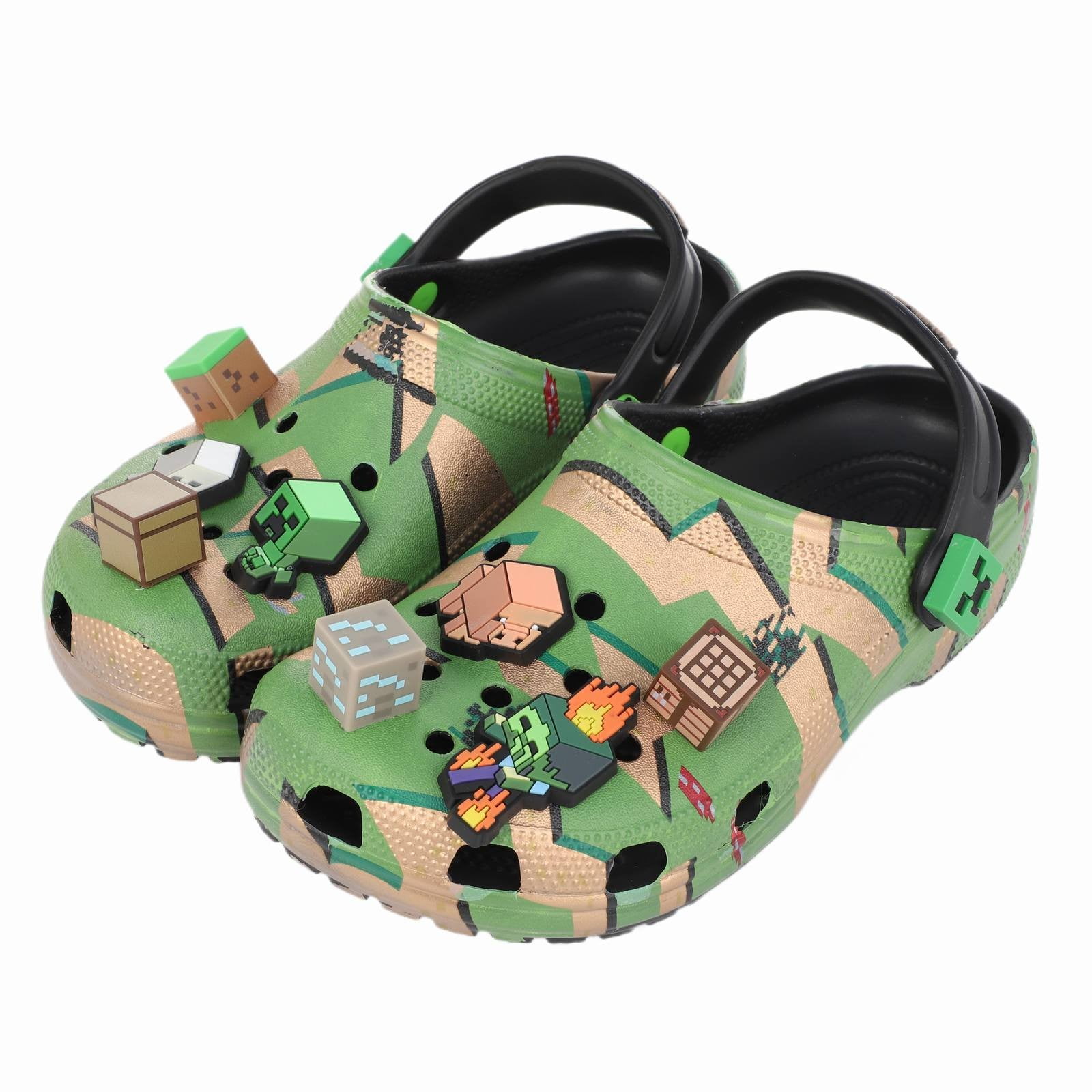 Minecraft Croc For Boys，Croc Minecraft Non-slip Minecraft Kids' Croc ...