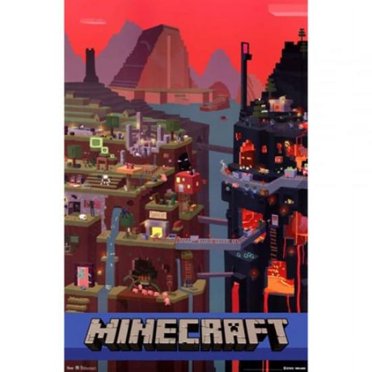 Minecraft - Computronic Poster Print (24 x 36) - Walmart.com