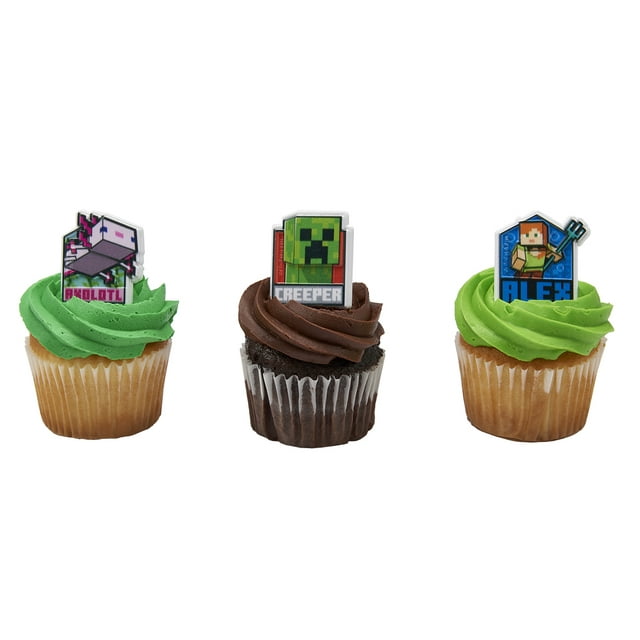 Minecraft(c) Cupcakes for Office Breakroom Treats - Walmart Business ...