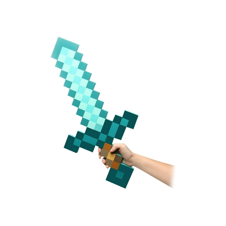Minecraft Diamond Sword Transparent Background