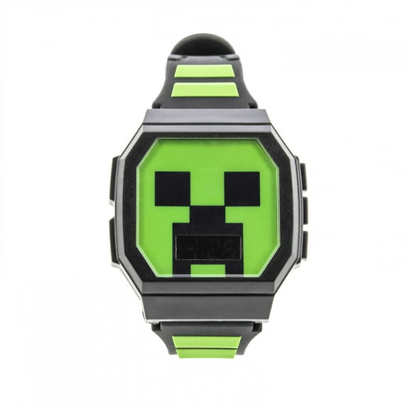 Minecraft Digital Watch with Silicone Band - Walmart.com