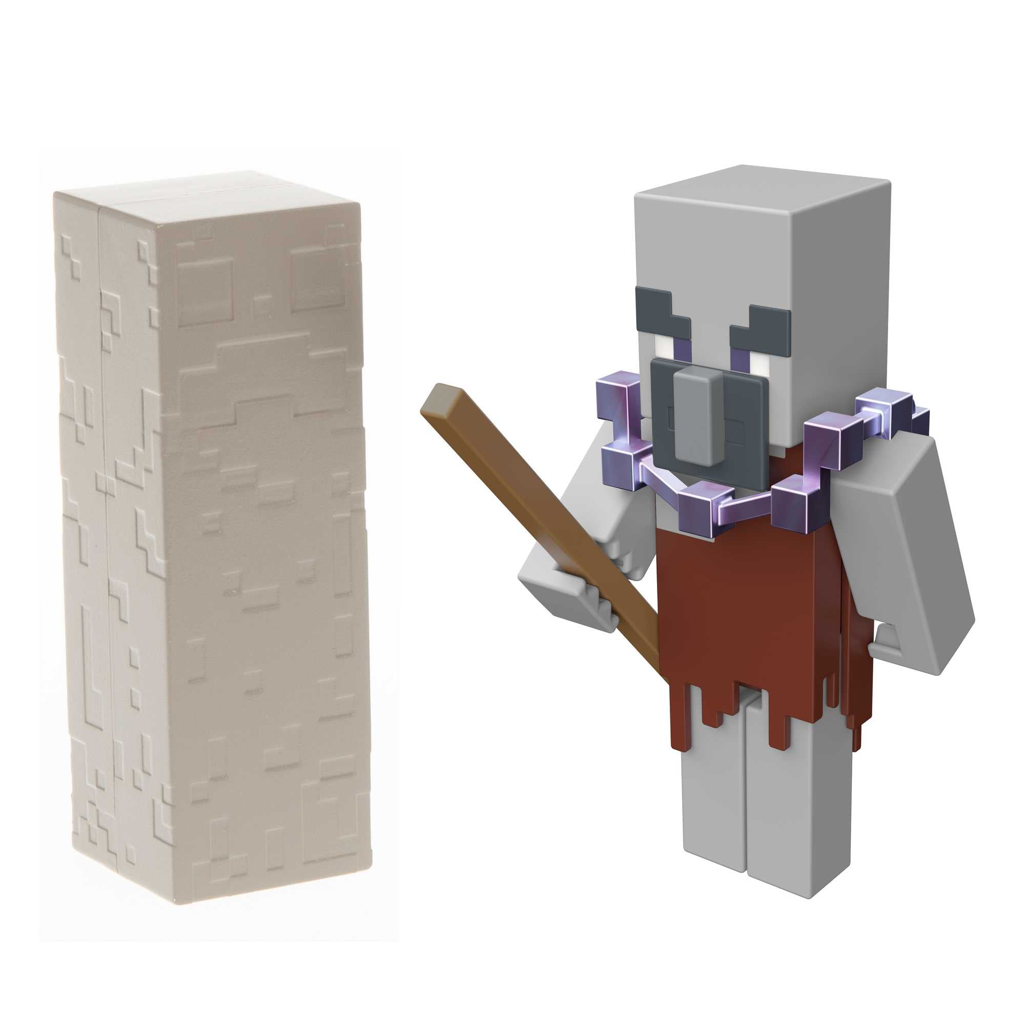 Minecraft Dungeons 3.25-In Collectible Battle Figure and Accessories ...