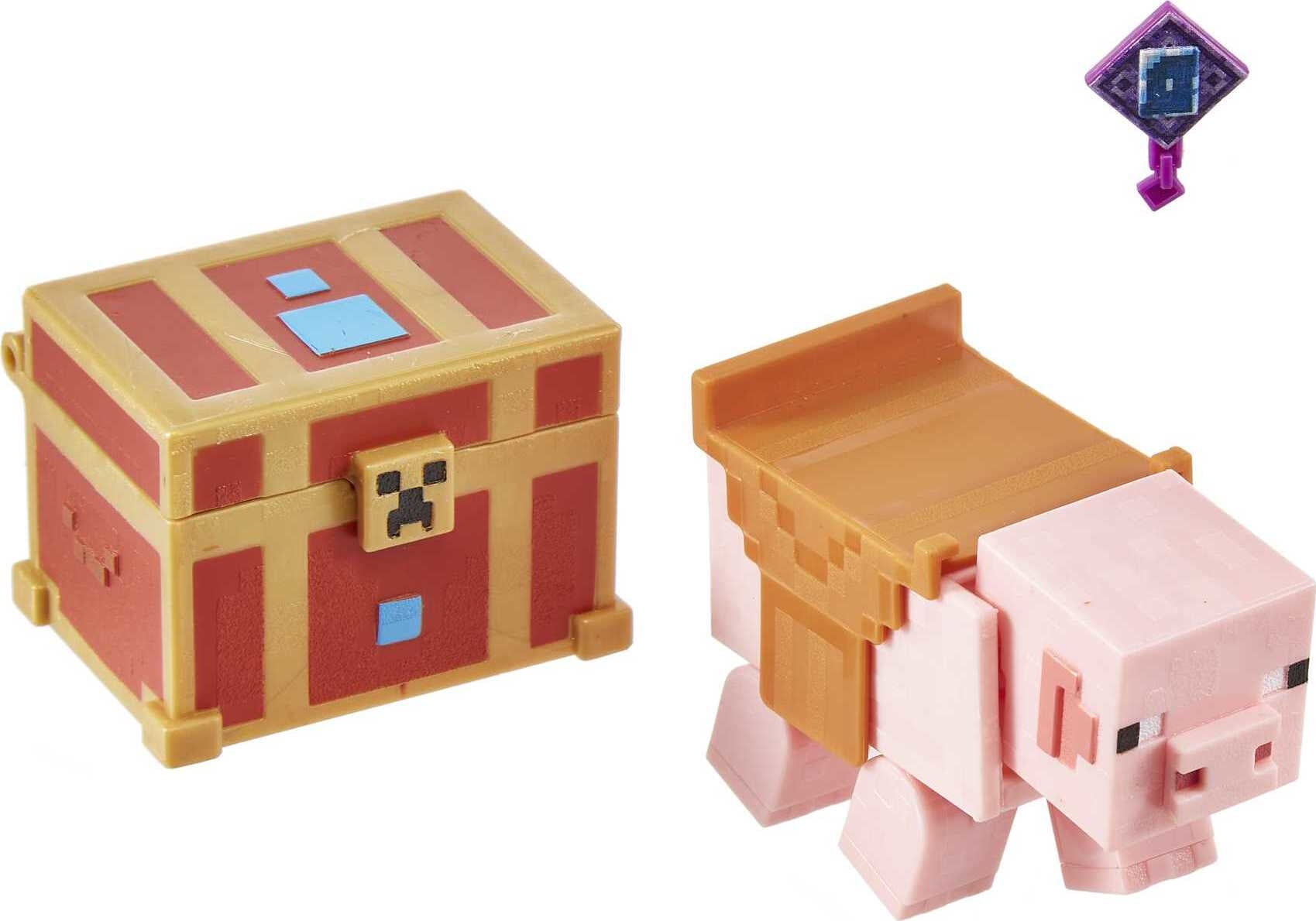 Minecraft Dungeons 3.25" Piggybank Figure - Walmart.com