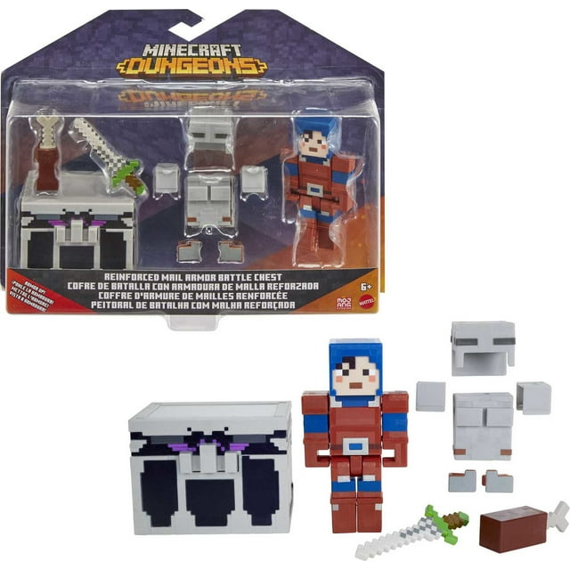 Minecraft Dungeons Battle Chest with Accessories For Storytelling Play ...