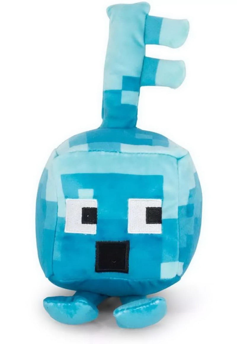 Minecraft Dungeons Mini Crafter 4.5 Inch Plush | Diamond Surprised Key ...