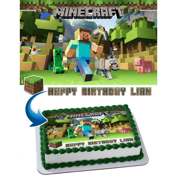 Minecraft Cake