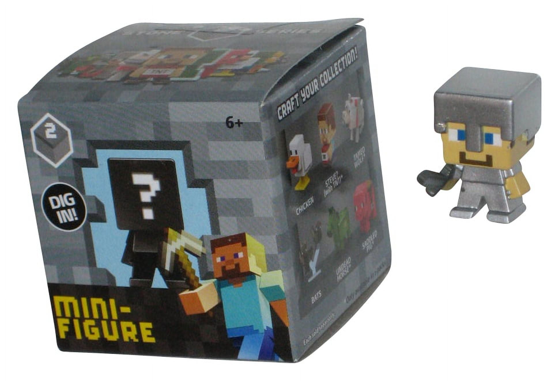 Minecraft End Stone Series 2 (2014) Mattel Steve? With Iron Armor 1 ...