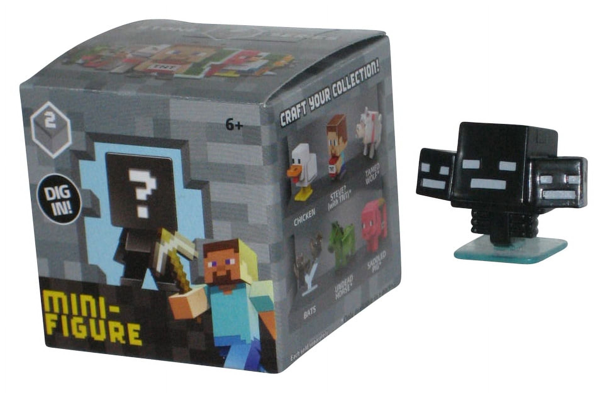 Minecraft End Stone Series 2 (2014) Mattel Wither 1-Inch Mini Figure ...