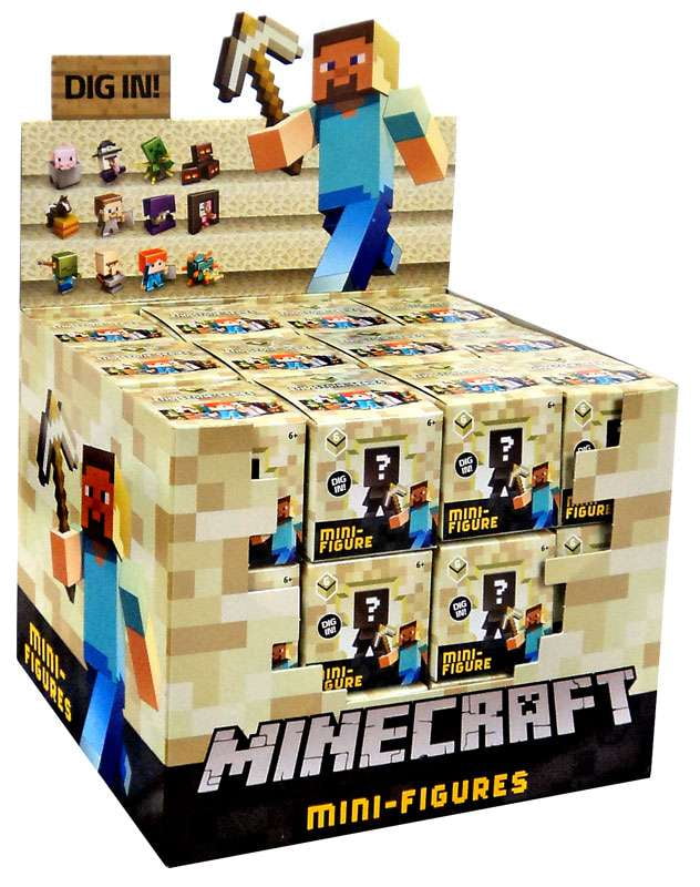 Minecraft End Stone Series 6 Mini Figure Mystery Box (36 Packs ...