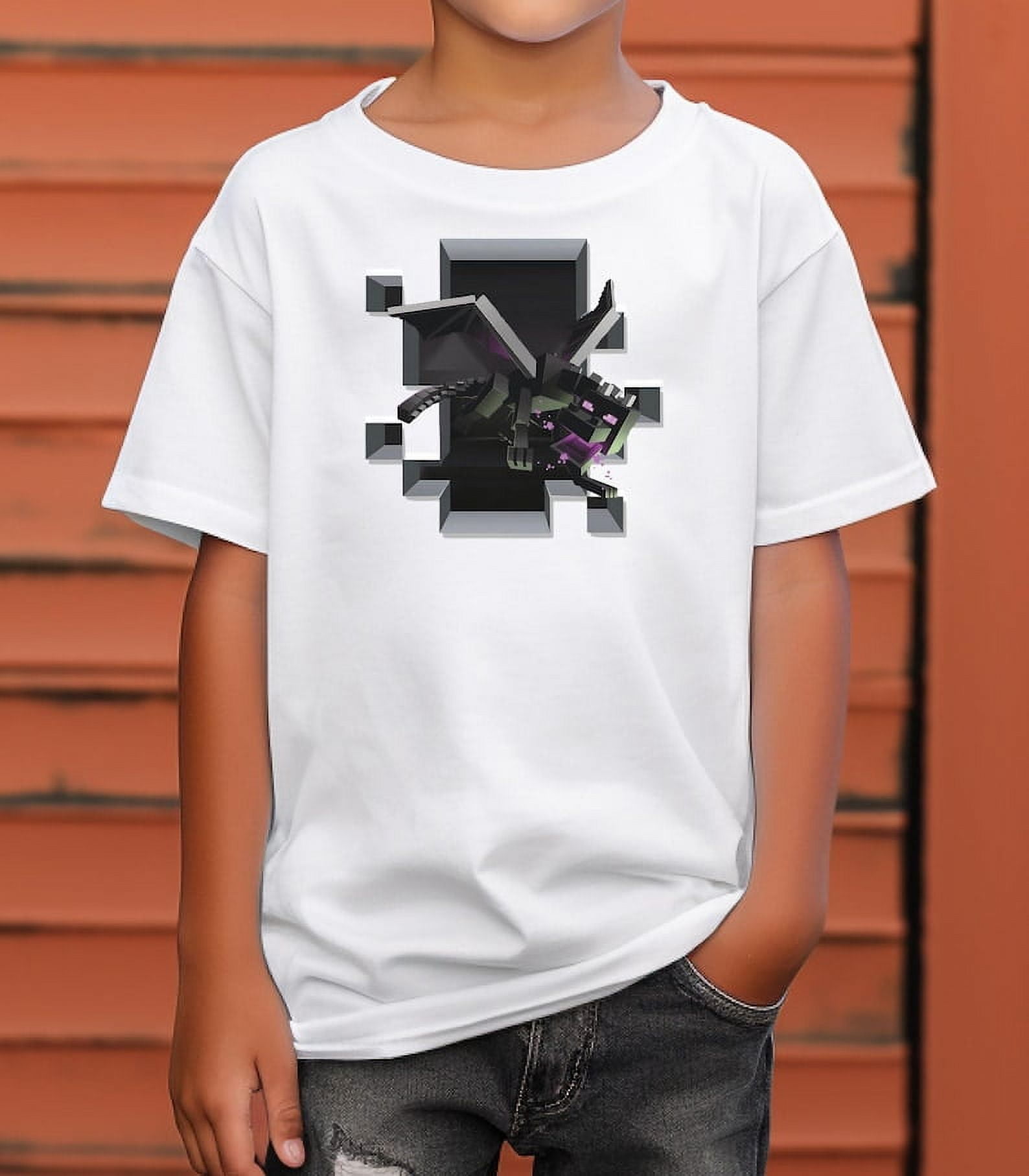 Minecraft Ender Dragon- Gift for Gamer- Minecrafter shirt- MineC Gamer ...