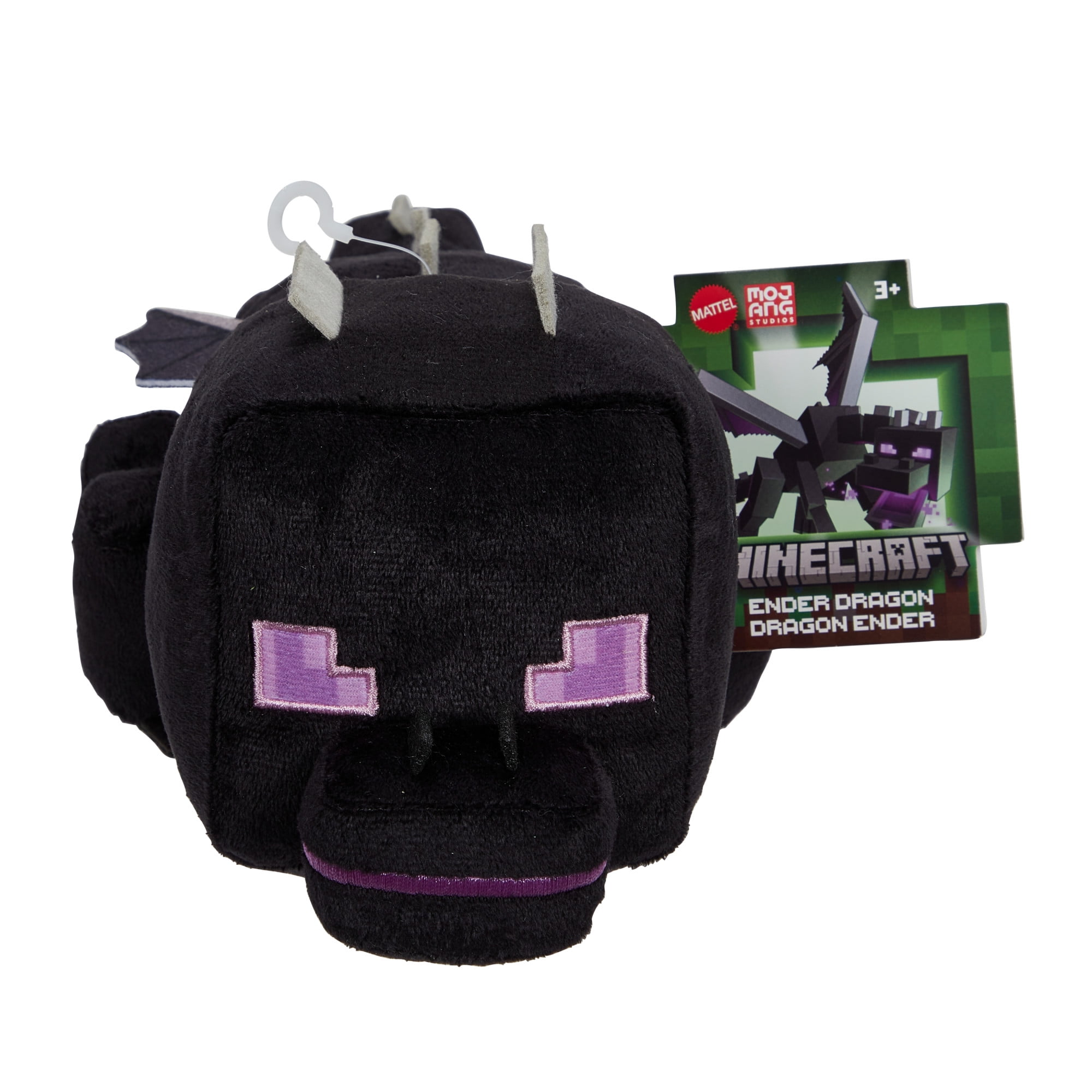 Minecraft Ender Dragon 8-inch Stuffed Animal Plush Character ...