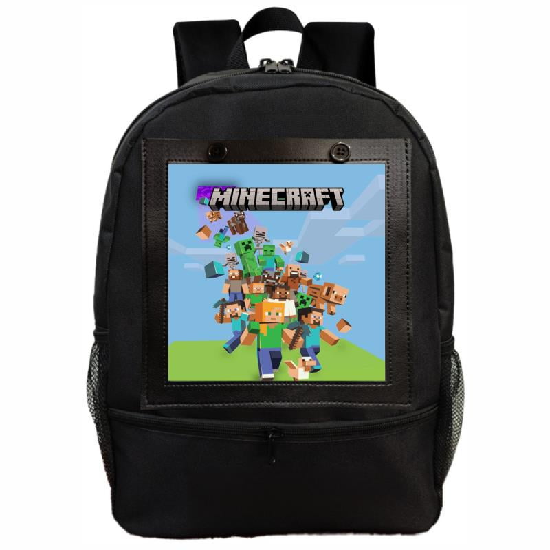 Minecraft Endorsement Bag DIY Custom Men's and Women's Backpacks ...
