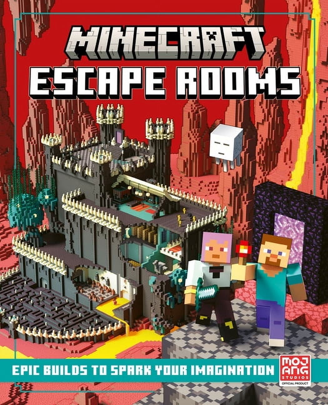 Minecraft Escape Rooms, (Hardcover) - Walmart.com