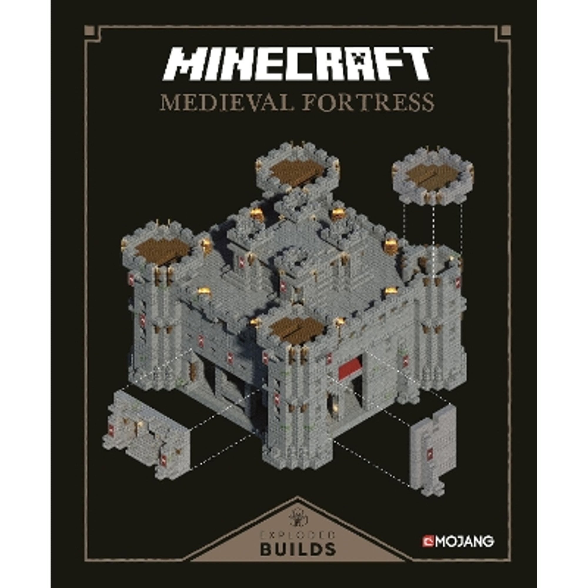 Pre-Owned Minecraft: Exploded Builds: Medieval Fortress: An Official ...