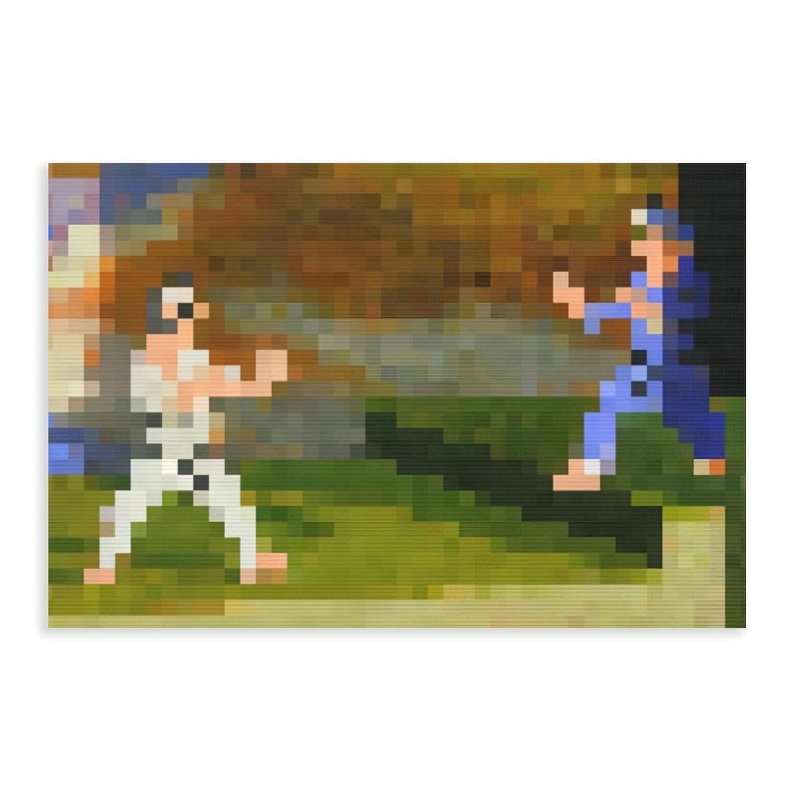 Minecraft Fighters Canvas Wall Art - Premium Printed Wall Decor for ...