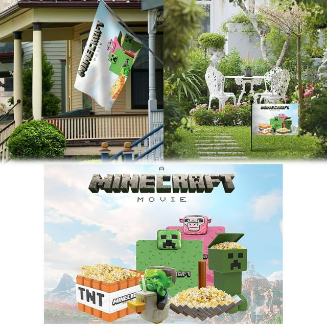 Minecraft Flag Posters For Boys Room Girls Room, Minecraft Posters For ...