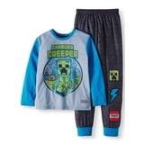 Minecraft Fleece 2 Piece Pajama Sleep Set (Little Boy & Big Boy ...