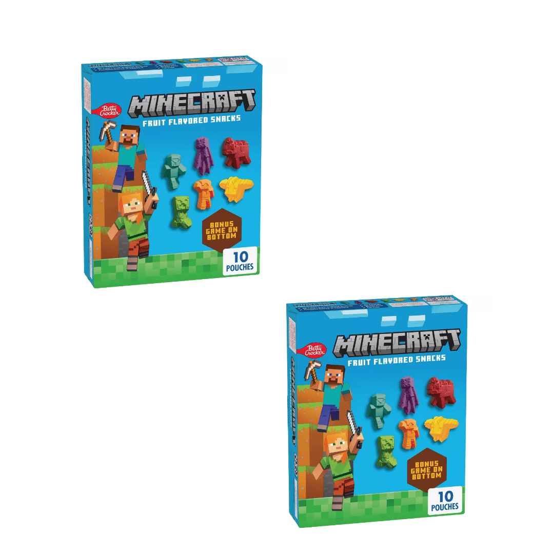 Minecraft Fruit Shapes - 8oz/10ct - Pack of 2 - Walmart.com