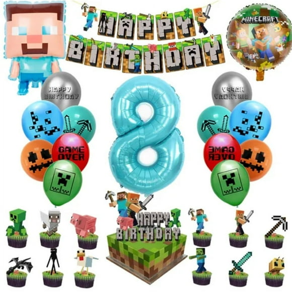 Minecraft Birthday Cake