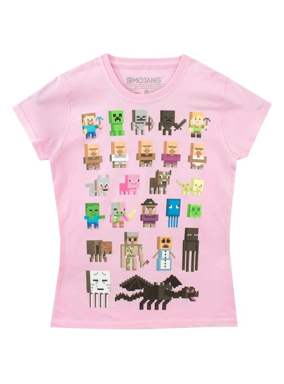 Girls Minecraft Shirt
