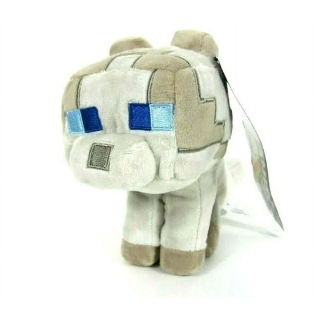 Minecraft Happy Explorer Rag Doll Cat Plush (Gray) - Walmart.com
