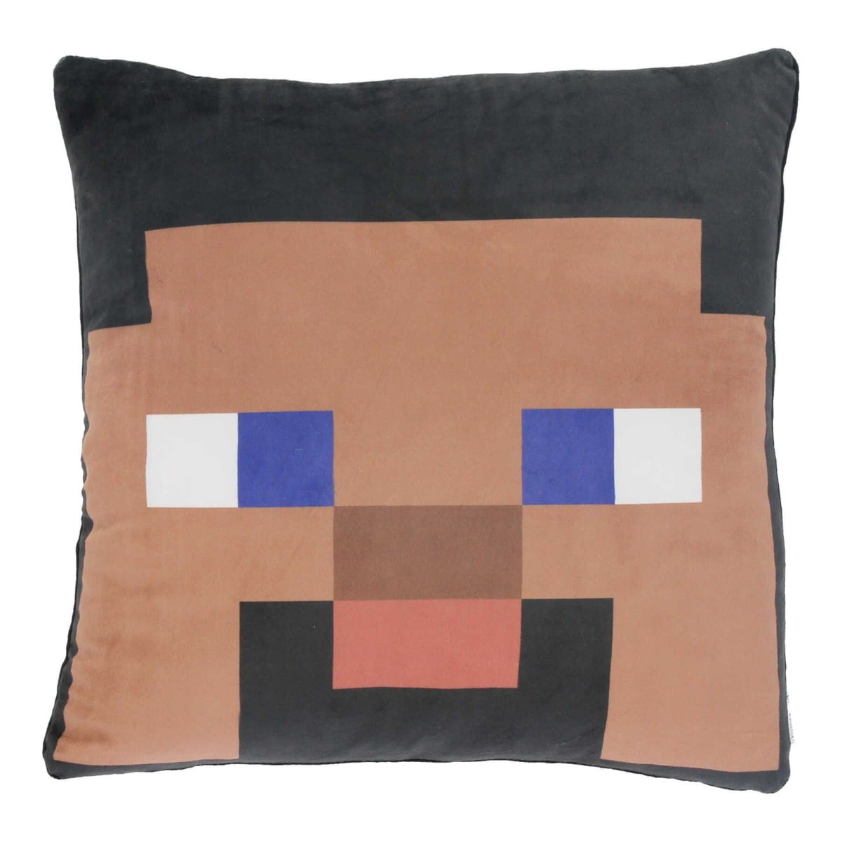 Minecraft Head Shaped Velour Throw Pillow - Walmart.com