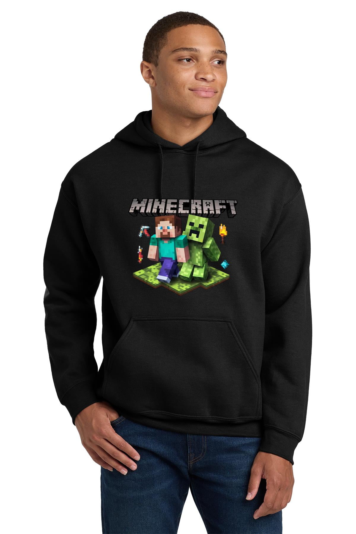 Minecraft Hoodie, Gaming Design - Perfect for Minecraft Fans, for men ...