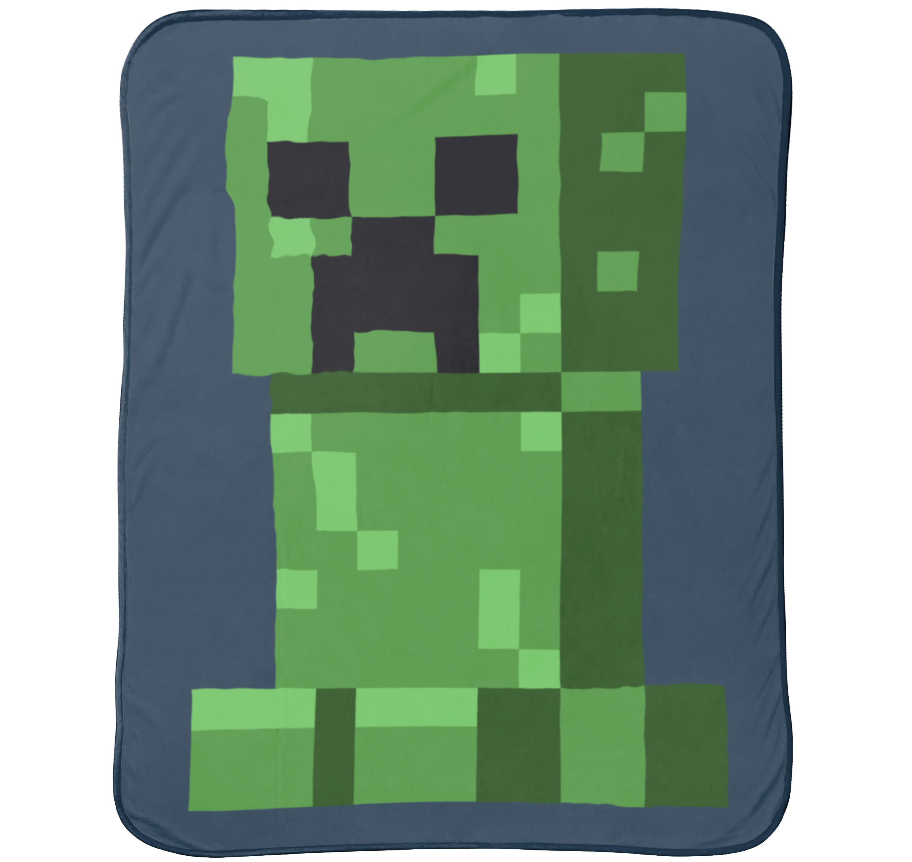 Minecraft Icon Adventure Throw, Gaming Bedding - Walmart.com