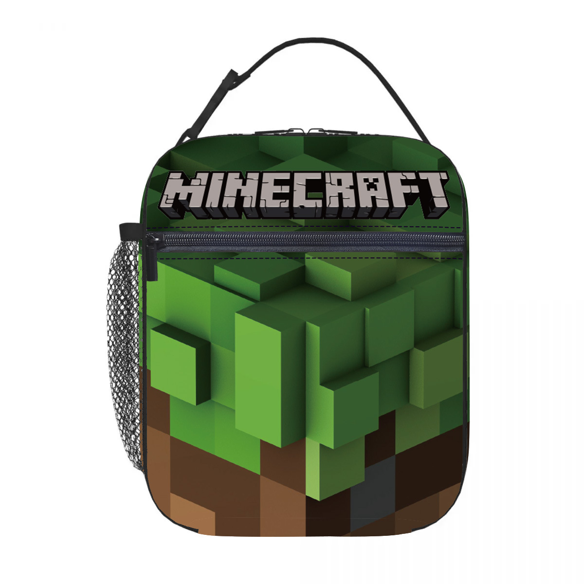 Minecraft Insulated Lunch Bag Lunchbox for Supplies Food Carrier Snacks ...