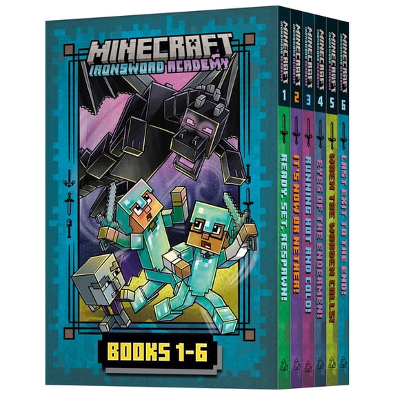 Minecraft Ironsword Academy Minecraft Ironsword Academy Books 1-6 Boxed ...