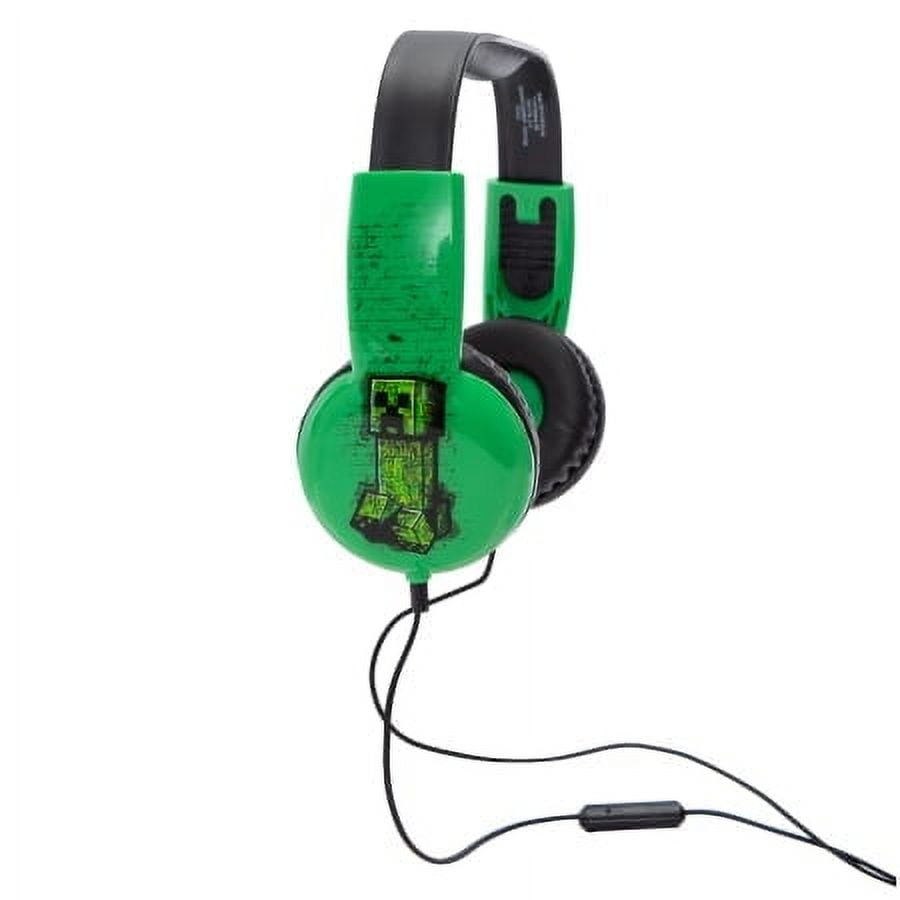 Minecraft Kid-Safe Wired Headphones With Microphone - Walmart.com