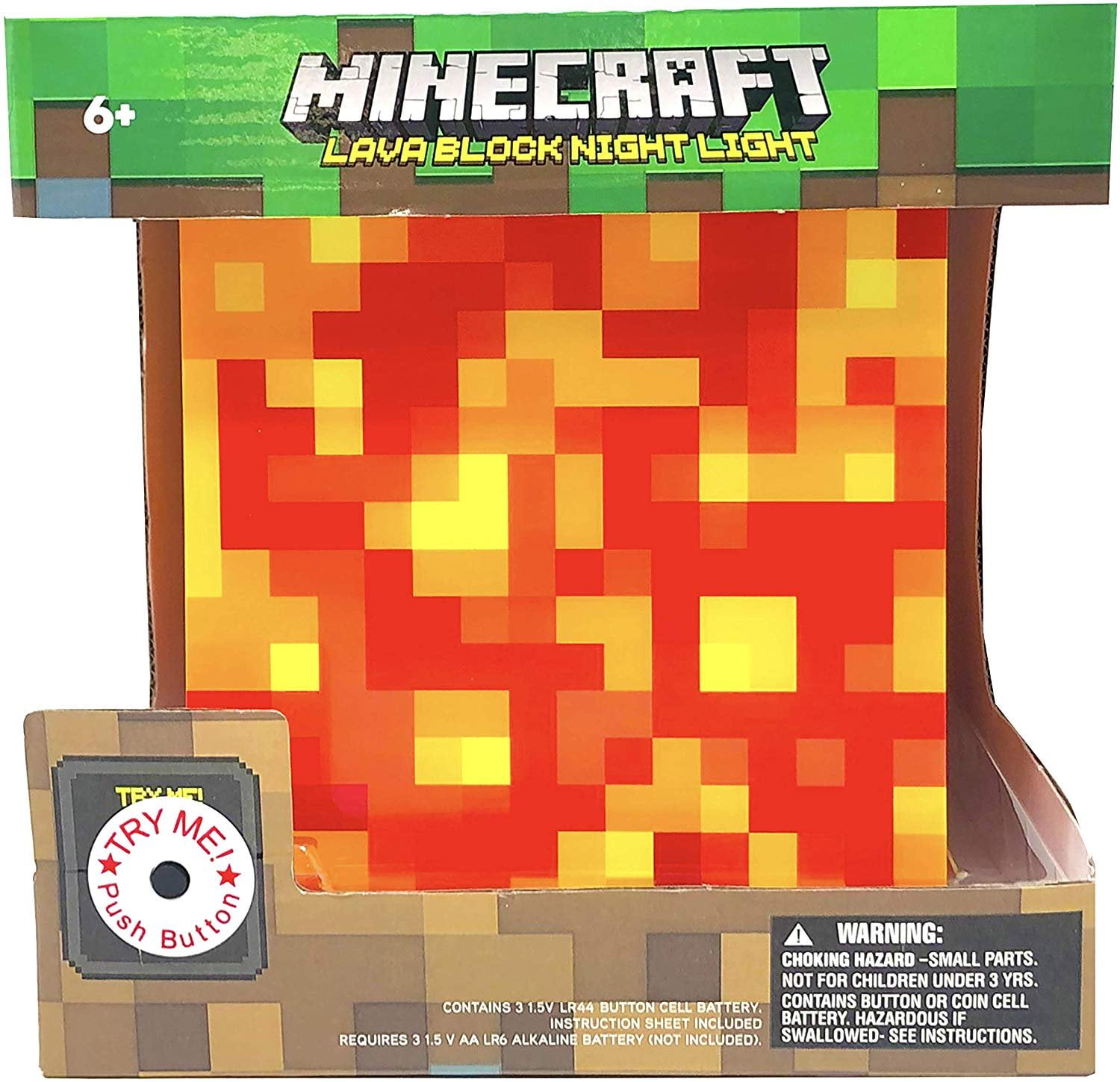 Minecraft Lava Lamp Mood Light - Walmart.com