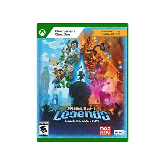 Minecraft Legends: Deluxe Edition - Xbox Series X, Game Disc Included ...