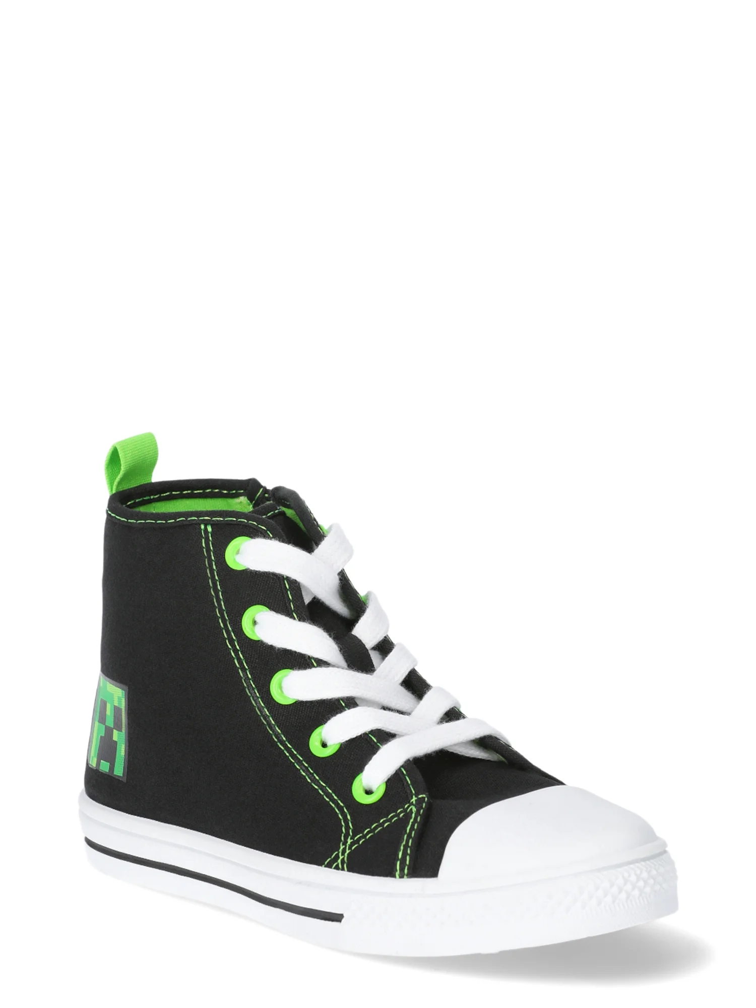 Minecraft Kids High-Top Sneakers for Gamers and Adventurers - Walmart.com