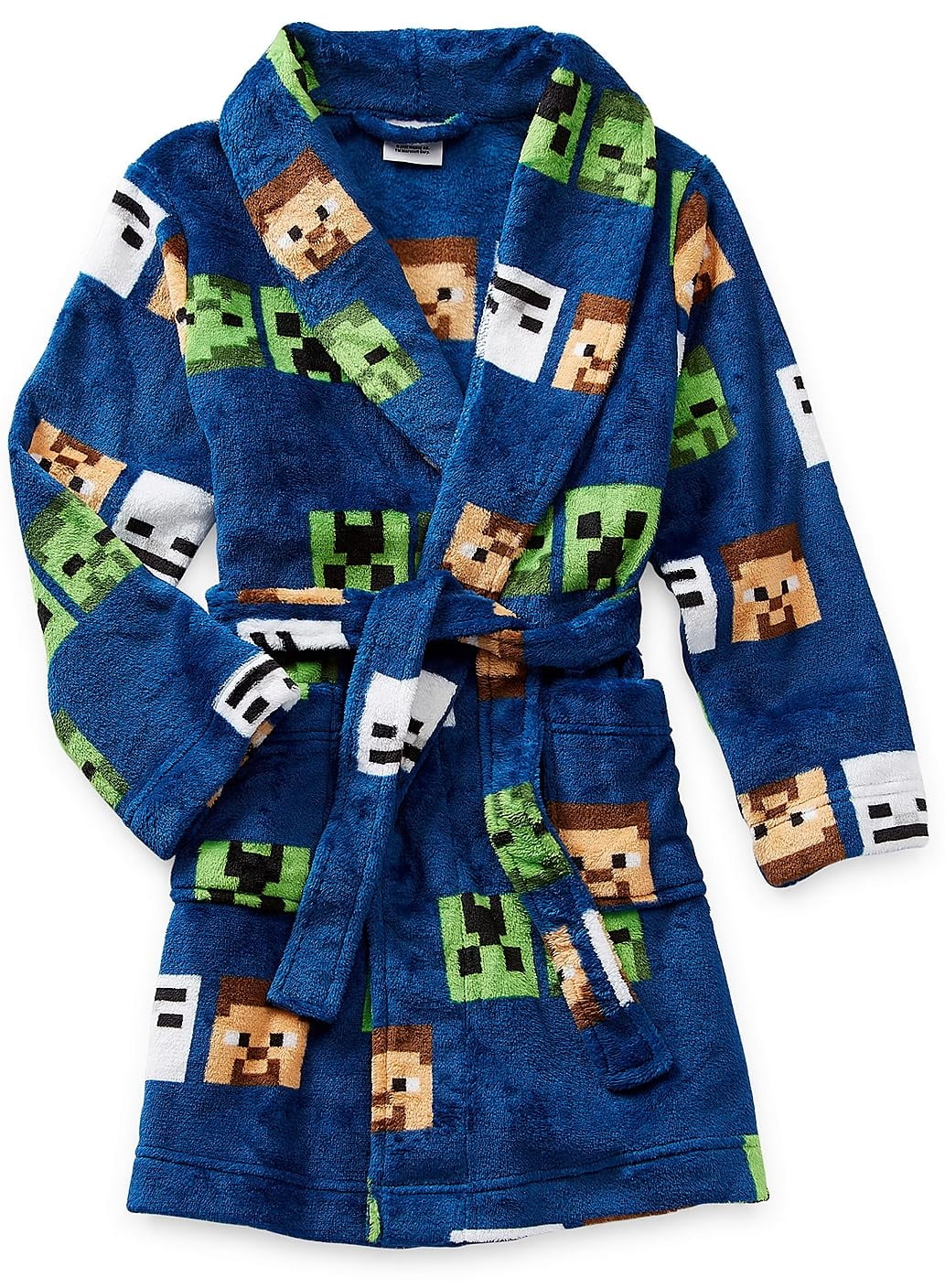 Minecraft Little Boys & Big Boys Knee Length Long Sleeve Bath Robe ...