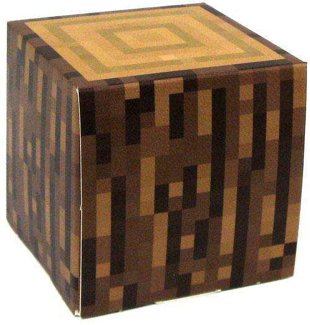 Jazwares Minecraft Lot of 20 Log Blocks Papercraft, Unfolded - Walmart.com
