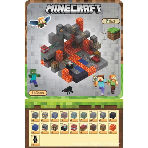 Minecraft Magnetic Blocks