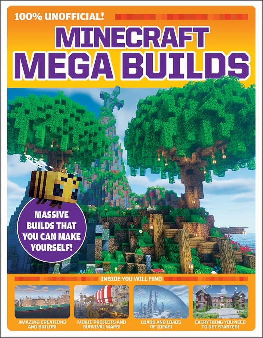 Minecraft Mega Builds: An Afk Book, (Paperback) - Walmart.com