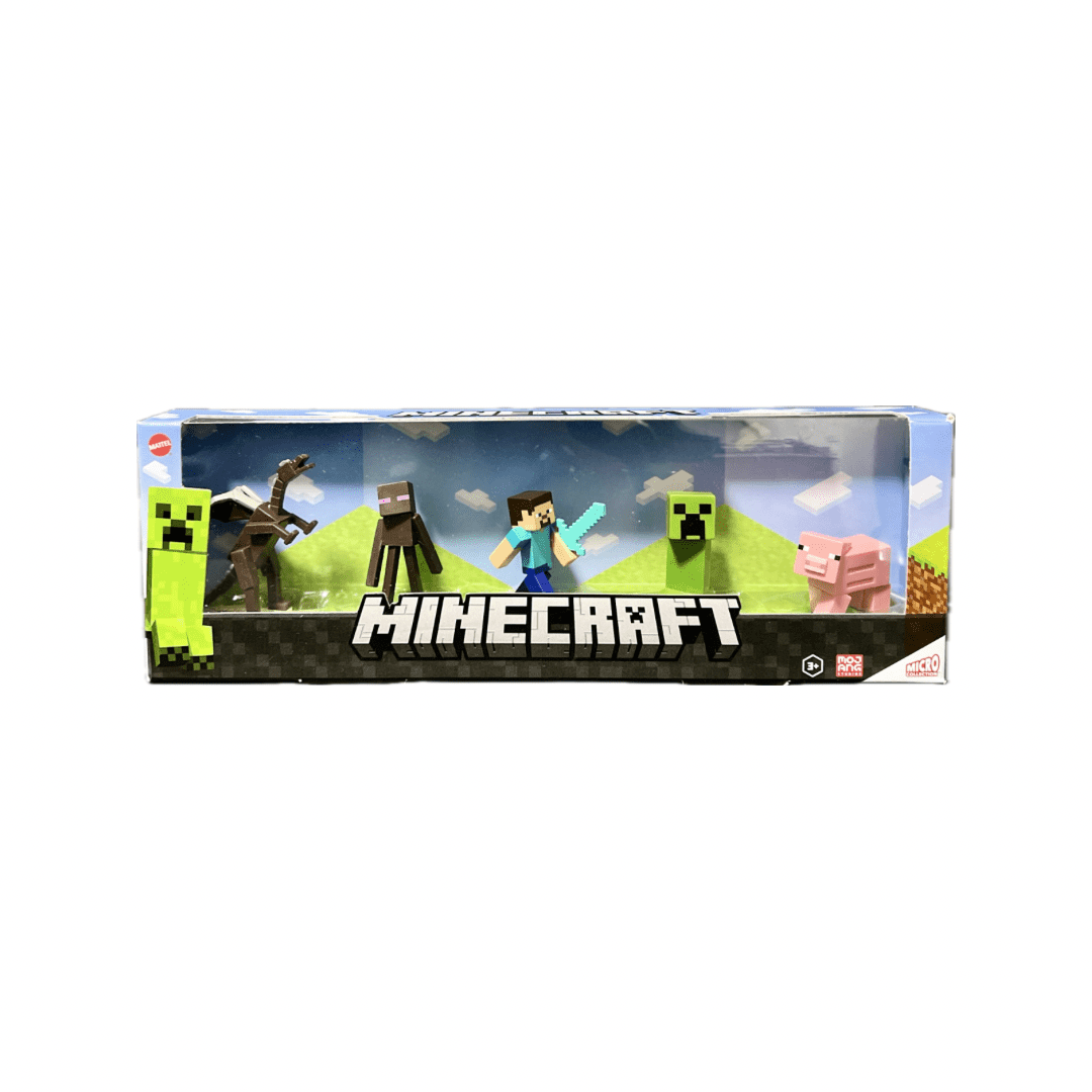 Spin Master Games, Minecraft Micro Collection 5pcs Main Character Pack ...
